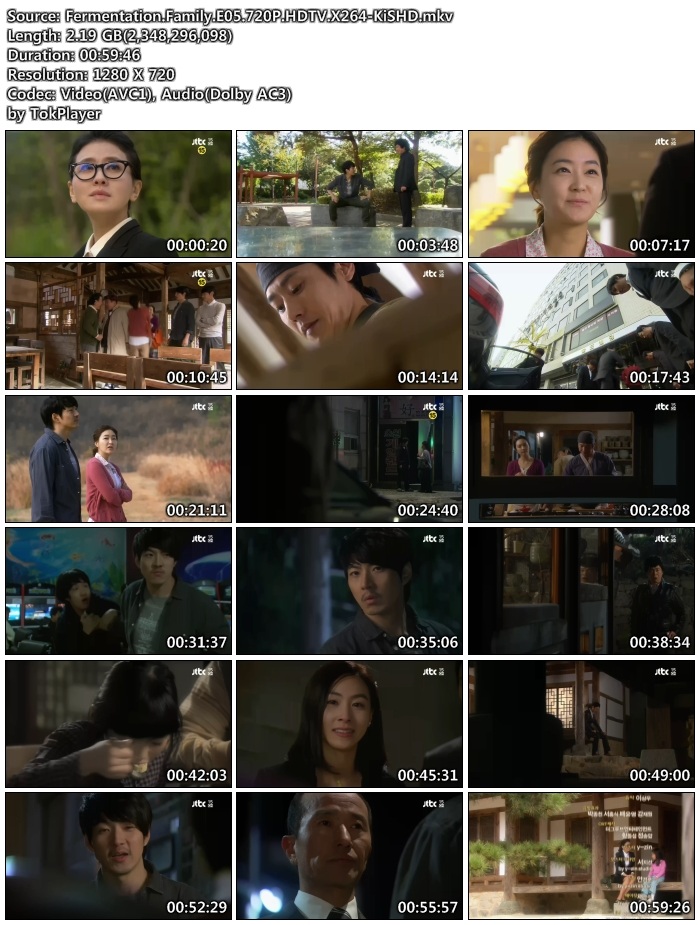 [720p_JTBC] 발효가족(송일국 박진희 이민영 최재성 김영훈) E05~E06 - 예스파일