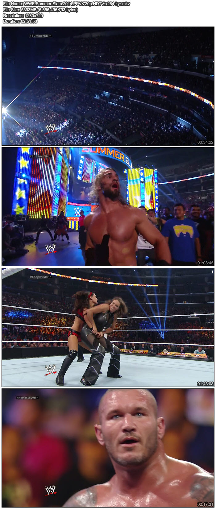 [WWE] Summer Slam.2014.PPV.720p.HDTV.x264-kyr - 예스파일