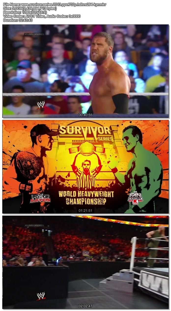 wwe.survivor.series.2013.ppv.702p.hdtv.x264-kyr - 예스파일
