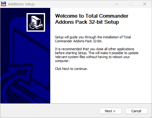 Total Commander Addons Pack 2022.09 토탈커맨더 애드온스팩 플러그 - 예스파일