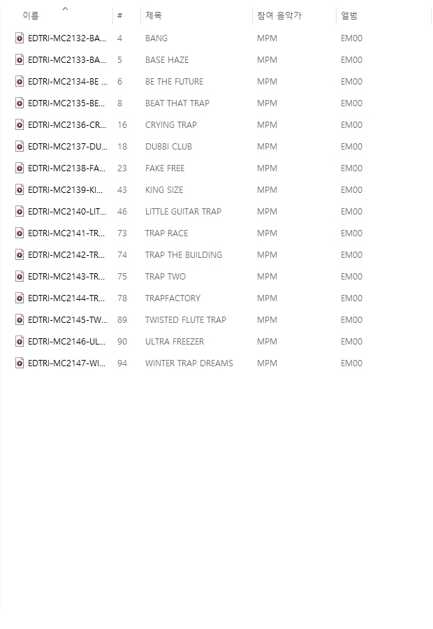 EDM EDTRI - EM00 - 예스파일