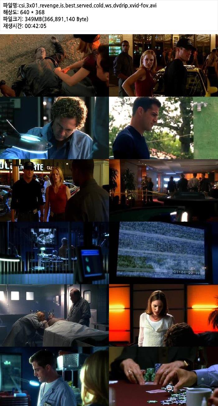 [미드] CSI라스베가스 시즌3 01화-23화 완결 한영통합 CSI Las Vegas - 예스파일